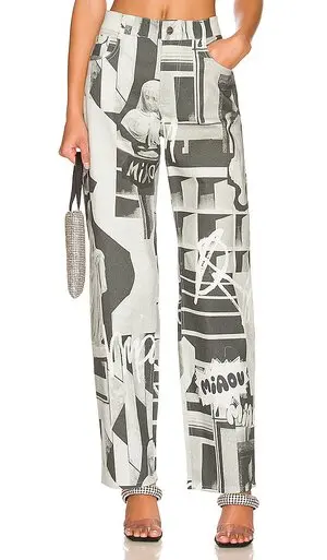 Miaou Fargo Pants - Grey