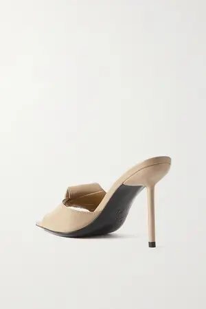 By Far Hawn Leather Mules