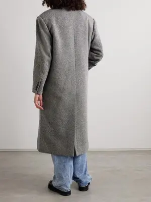 MARANT ETOILE Lexana Wool-blend Coat - Gray