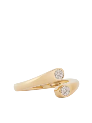 STONE AND STRAND - STONE AND STRAND Hug 10-karat Gold Diamond Ring