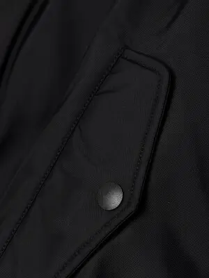 Wardrobe.NYC Cropped Reversible Quilted Padded Shell Bomber Jacket