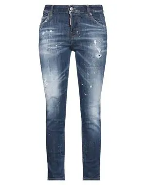 Dsquared2 Jeans In Stretch Denim - Blue
