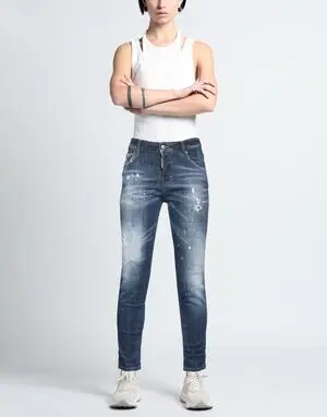 Dsquared2 Jeans In Stretch Denim - Blue