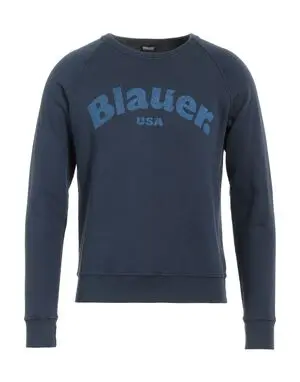 BLAUER. Cotton Crewneck Sweatshirt