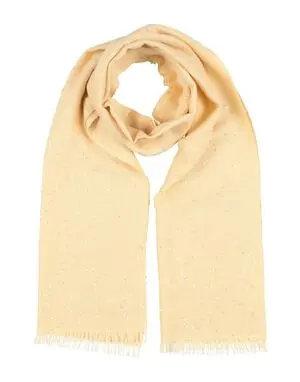 Brunello Cucinelli Cashmere Scarf Cashmere, Silk - Beige