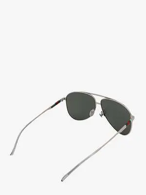 Gucci Metal Aviator Sunglasses