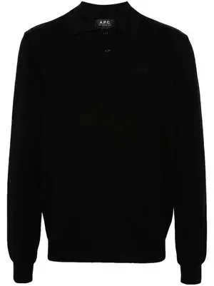 A.p.c. Jacob Polo Shirt - Black