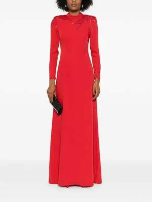 CRISTALLINI Nemesis Maxi Dress - Red