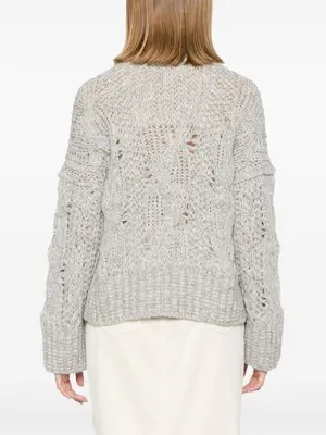 Ermanno Scervino Chunky Cable-knit Jumper