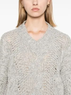 Ermanno Scervino Chunky Cable-knit Jumper