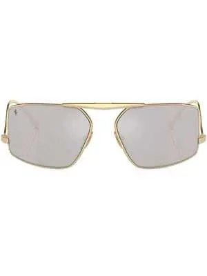 FERRARI Rectangle Sunglasses - Gold