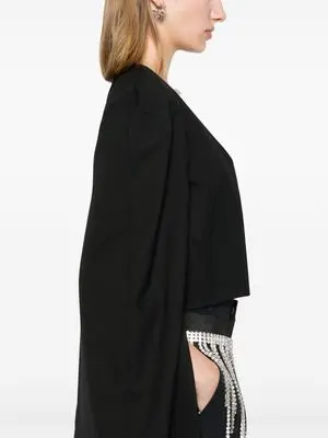 FRENKEN Long Puff-sleeved Cropped Jacket