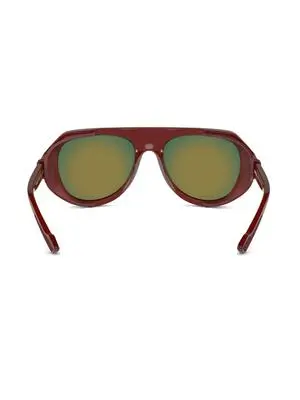 FERRARI Oval-frame Sunglasses