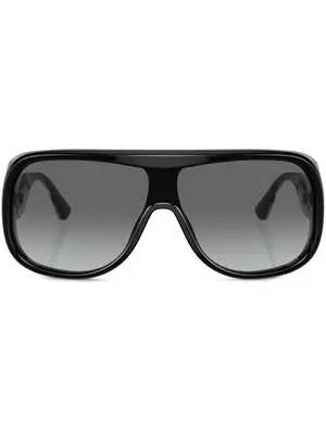 FERRARI Oversized Frame Sunglasses - Black