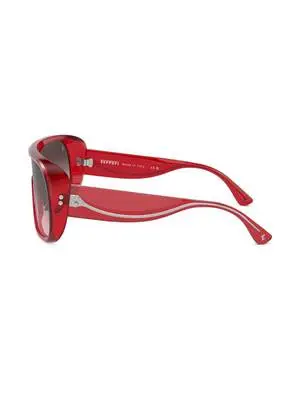 FERRARI Oversized Frame Sunglasses