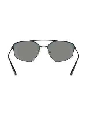 FERRARI Geometric-frame Sunglasses - Black