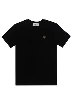 PELO FOUNDATION Dog-appliqué T-shirt