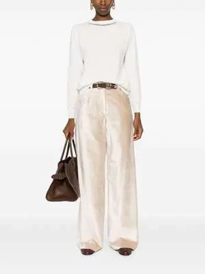Brunello Cucinelli Monili-chain Knitted Jumper