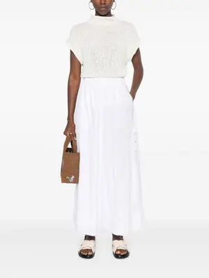 Kristensen Du Nord Ruffled Maxi Skirt