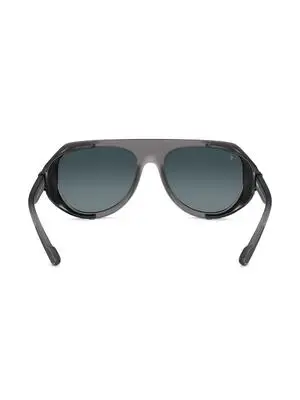 FERRARI Matte Aviator Sunglasses