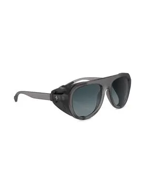 FERRARI Matte Aviator Sunglasses