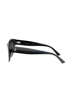 JIMMY CHOO Cat-eye Sunglasses - Black