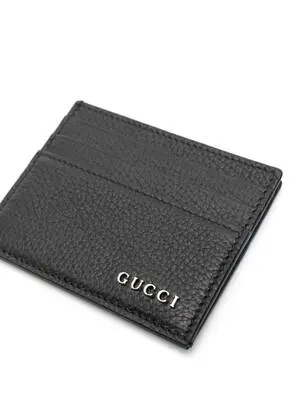 Gucci Logo-lettering Card Holder