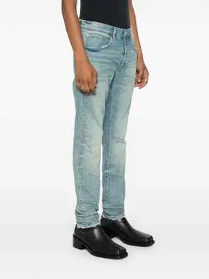 PURPLE BRAND P001 Vintage Knee Blowout Jeans