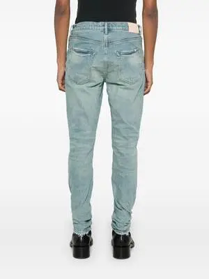 PURPLE BRAND P001 Vintage Knee Blowout Jeans