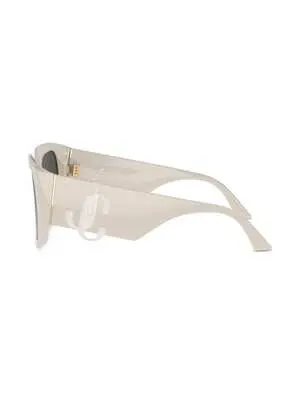 JIMMY CHOO Ariana Sunglasses - White