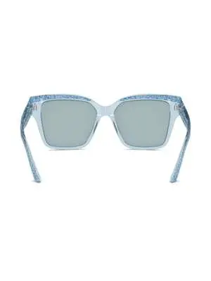 JIMMY CHOO Giava Glitter Sunglasses - Blue