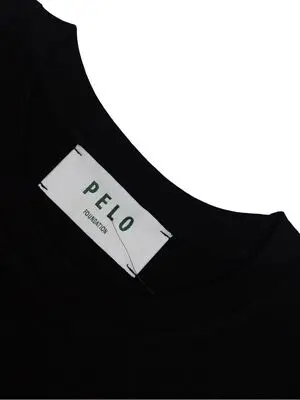 PELO FOUNDATION Jack Russel Patch T-shirt - Black