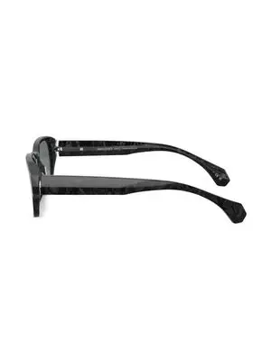 ALAIN MIKLI Square-frame Sunglasses - Black