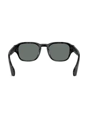ALAIN MIKLI Square-frame Sunglasses - Black