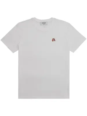 PELO FOUNDATION Dog-appliqué T-shirt - White