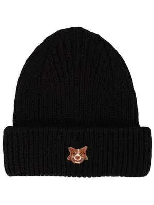 PELO FOUNDATION PELO FOUNDATION Dog-Appliqué Beanie