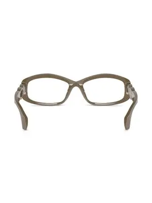 ALAIN MIKLI Rectangle Sunglasses