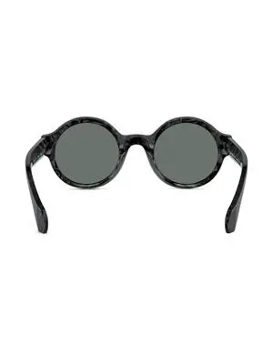 ALAIN MIKLI Round Frame Sunglasses