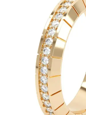 LOEV Loewe 18kt Yellow Diamond Eternity Ring - Gold