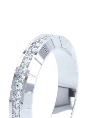 LOEV 18kt White Gold Eternity Diamond Ring - Silver