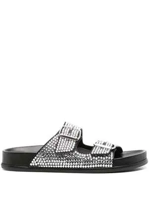 Rene Caovilla Emma Crystal Embellished Sandals