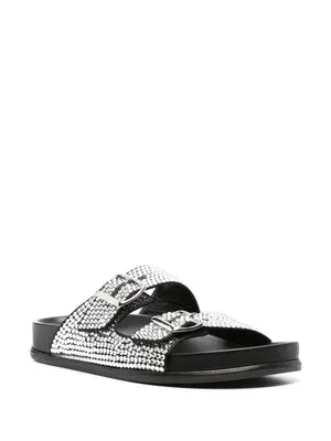 Rene Caovilla Emma Crystal Embellished Sandals