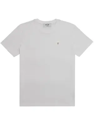 PELO FOUNDATION Dog-appliqué T-shirt - White