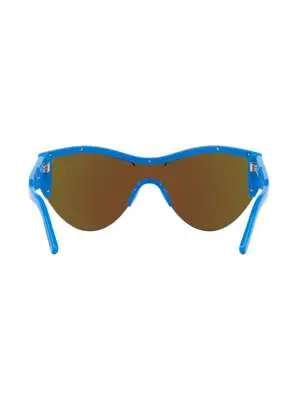 Balenciaga Ski Cat-eye Sunglasses - Blue