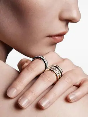 LOEV 18k White Gold Diamond Eternity Ring - Silver