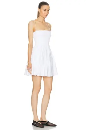 Matteau Shirred Bodice Mini Dress