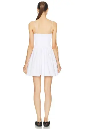 Matteau Shirred Bodice Mini Dress