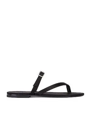 Saint Laurent Laszlo Flat Slide Sandals