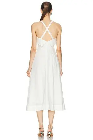 NICHOLAS Carmelia Corset Midi Dress