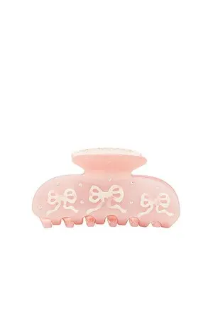 EMI JAY Sweetheart Claw Clip With Bow Detail
